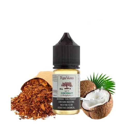 VCT Coconut Salt By Ripe vapes 30ml 30mg 50mg - Vape Jeddah - #1