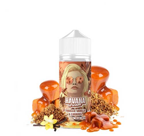 Tobacco Vanilla Caramel - Havana Dream 120ml – Vape Jeddah – Havana Jeddah